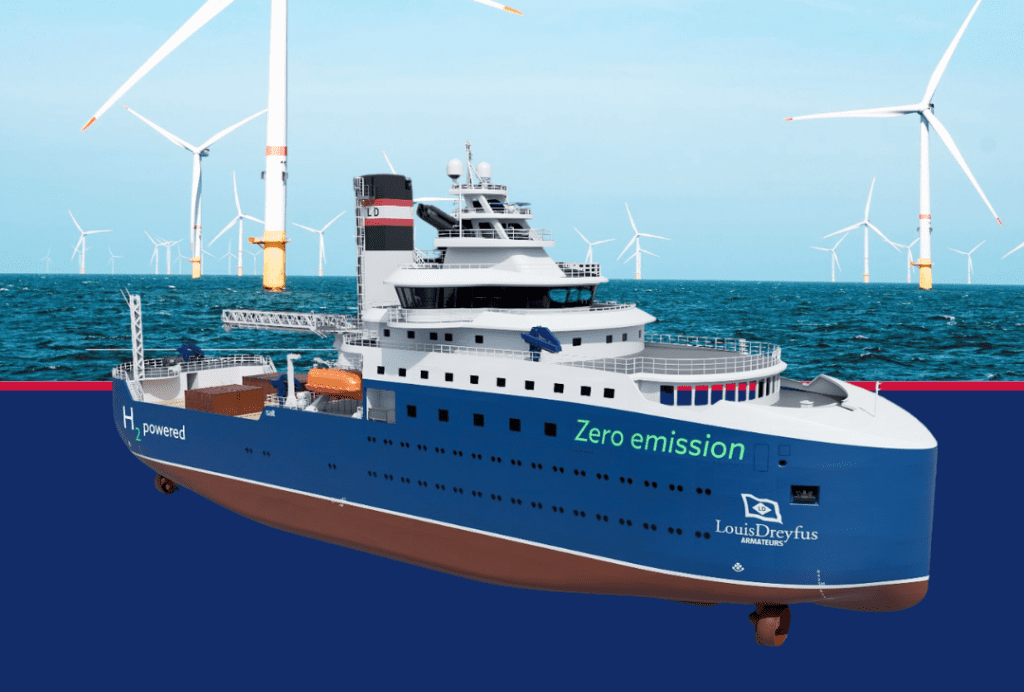 LD Armateurs (LDA) has been developing a liquid hydrogen SOV concept ...